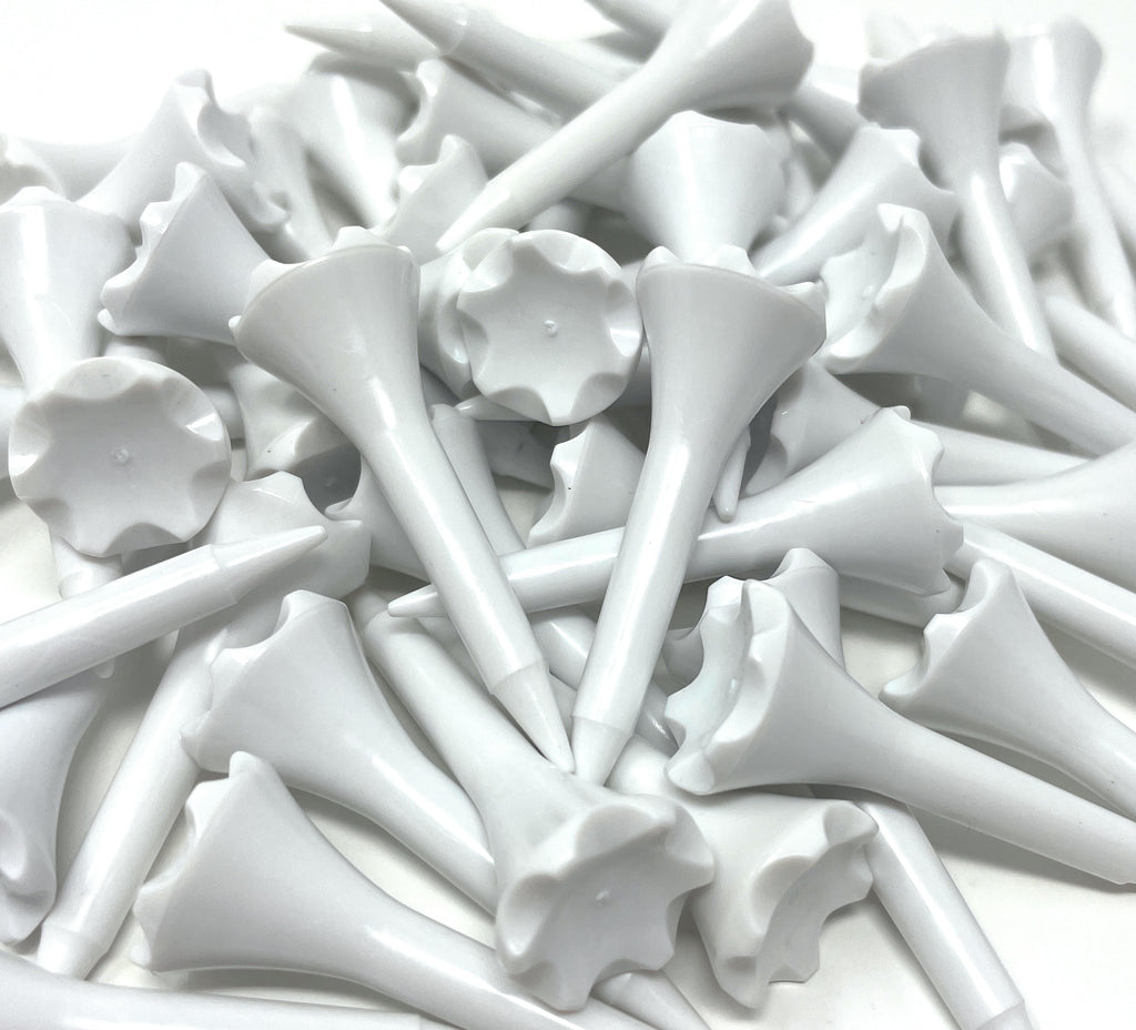 1 ½” Plastic Golf Tees - Pack of 50 Bulk in – Short Golf Tees for Iron ...
